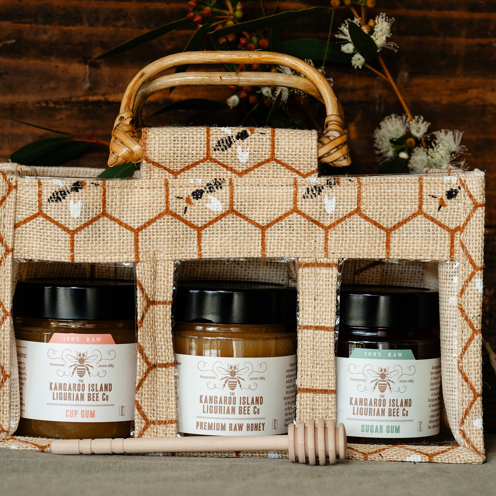 Honey Gift Pack (3 x 300g) – Kangaroo Island Ligurian Bee Co