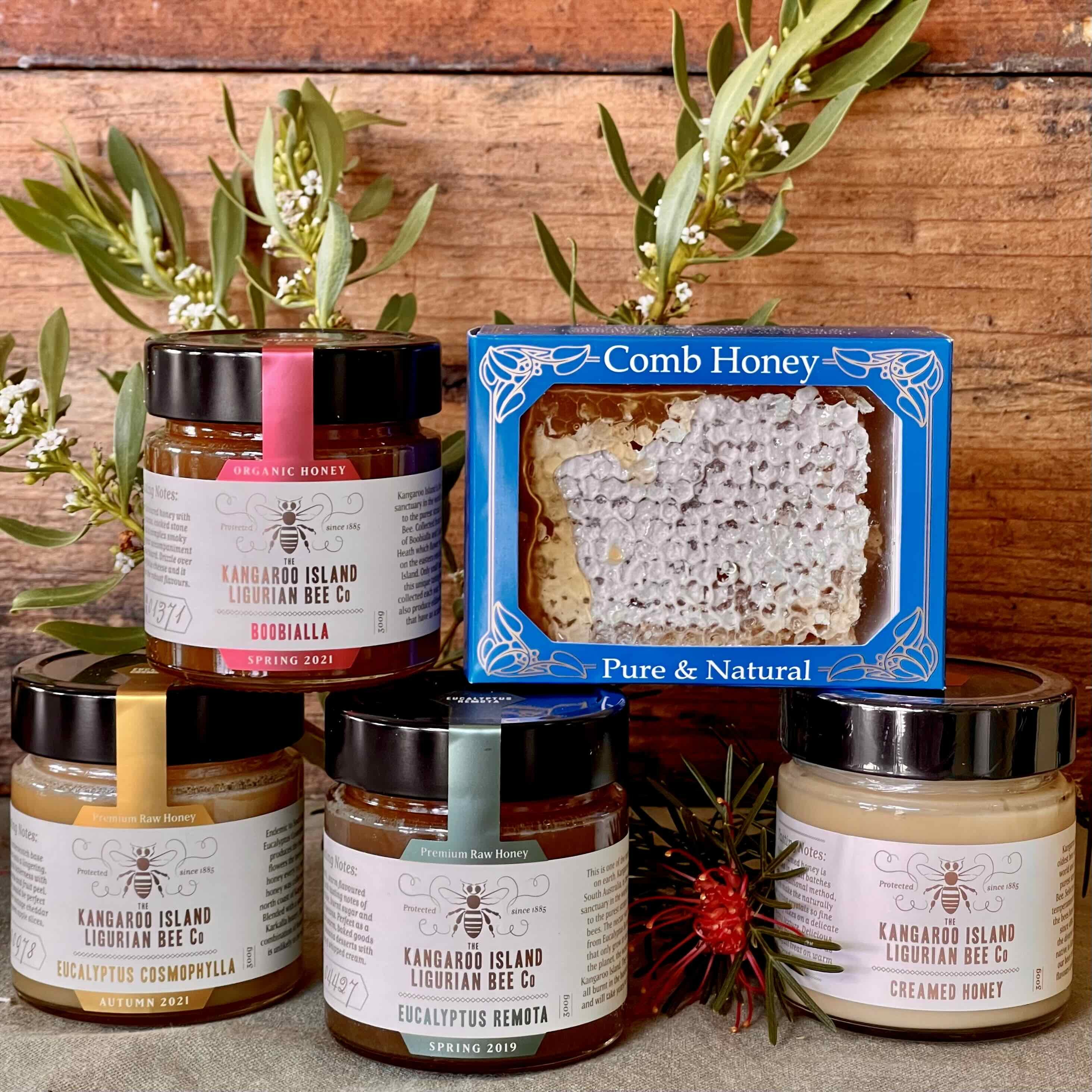 Our Rare and Remote Honey Hamper – Kangaroo Island Ligurian Bee Co
